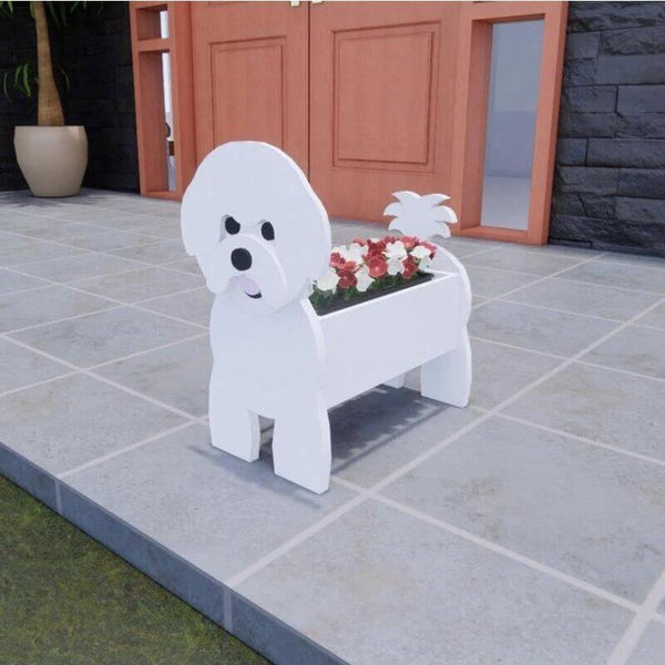 Bichon Frise Planter AP012 - FreedPick