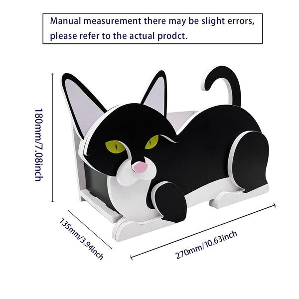 Black And White Cat Planter AP080 - FreedPick